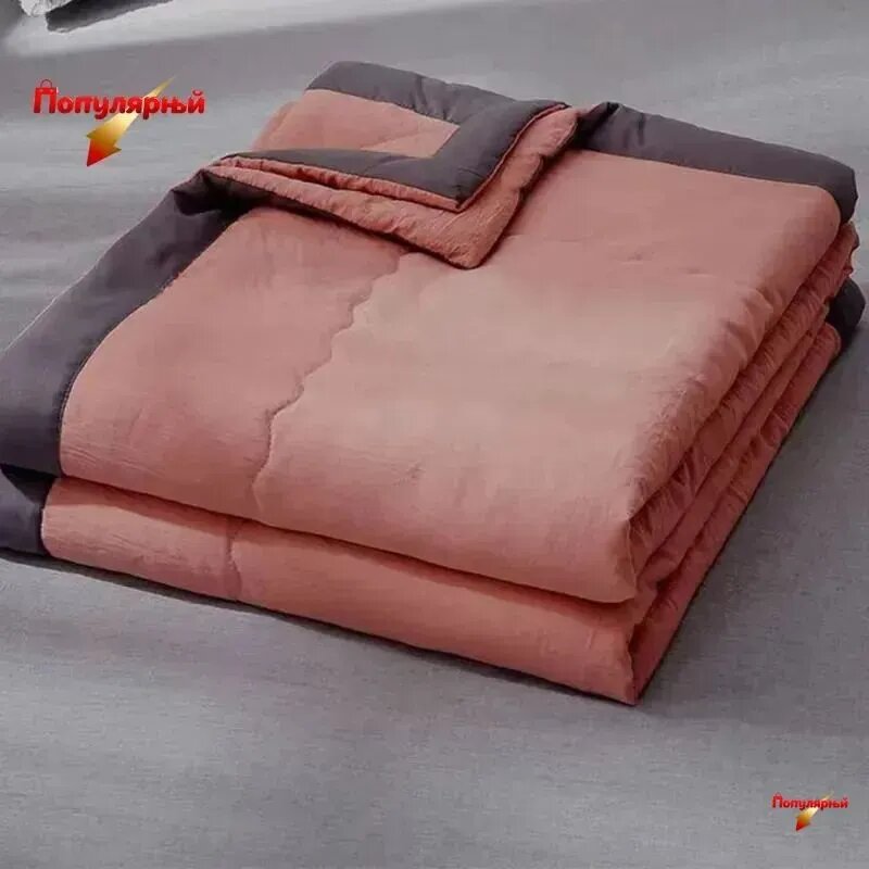 Одеяло 100x140 см с наполнителем Хлопок, летнее, дышащее, из хлопка и спандекса