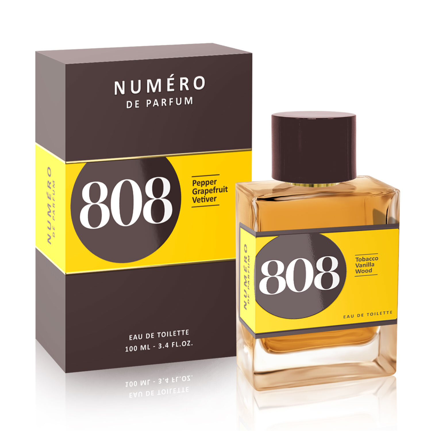Туалетная вода Поли Парфюм Numero De Parfum 808 100ml (аромат Tobacco Vanilla) для мужчин