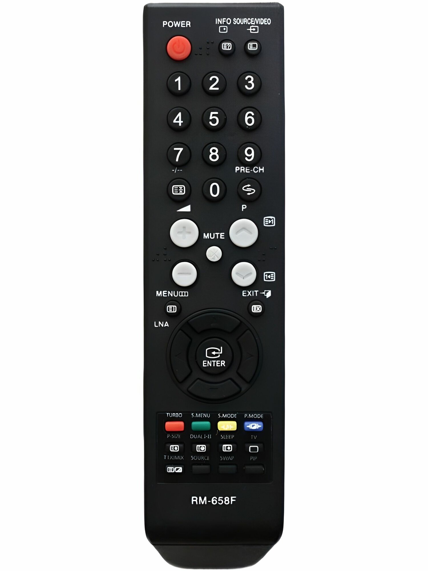 Пульт универсальный SAMSUNG RM-658F (корпус AA59-00401B)
