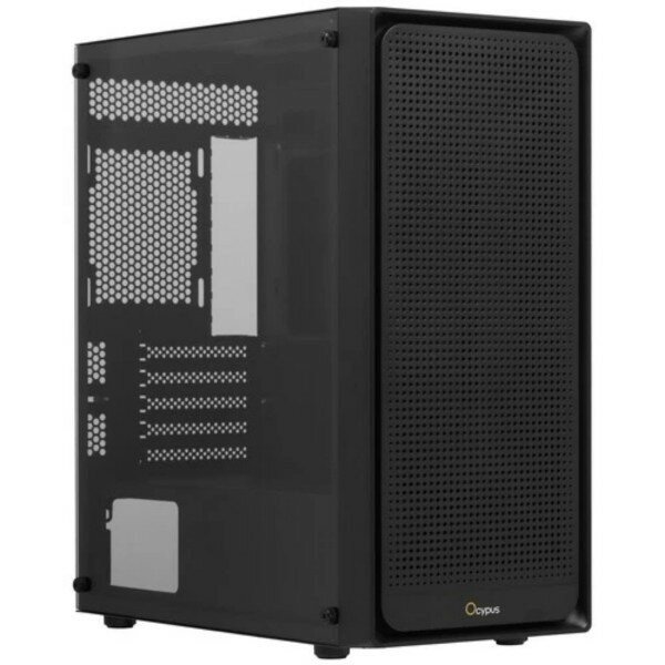Корпус Ocypus Gamma C50 BK mATX mATX / win / black / no PSU / Tempered Glass