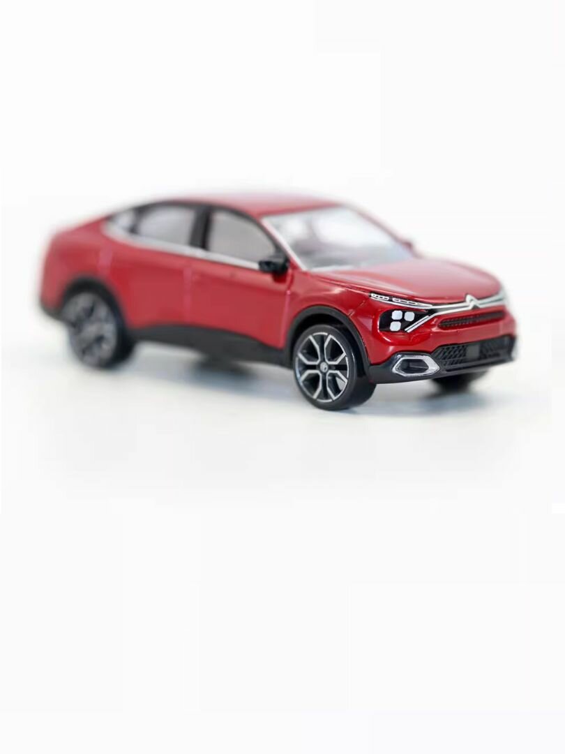 Коллекционная модель легкосплавного автомобиля/Norev 1:64/Citroen C4 X2022 Red