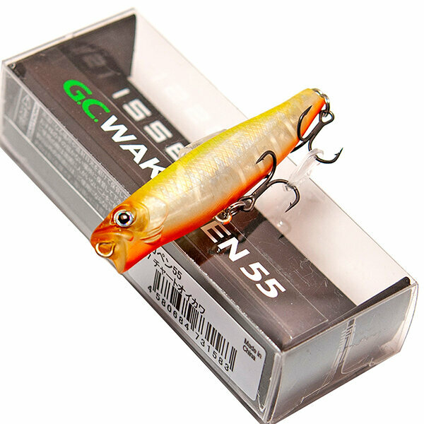 Воблер ISSEI G.C. WAKA-PEN 55F 3g цвет 57