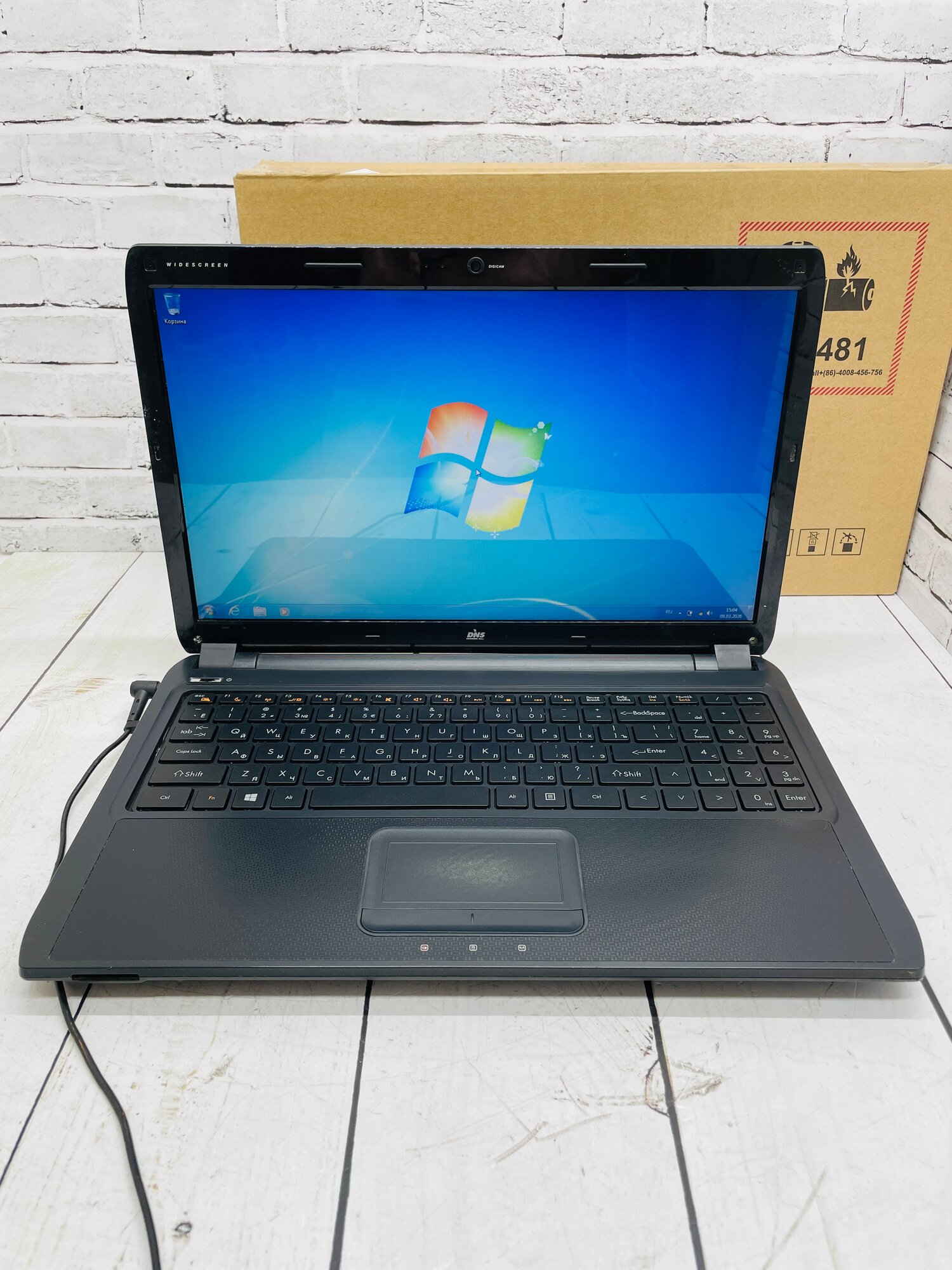 Ноутбук 15,6, DNS TWHA, Intel Core i3 2328M, 4 Gb DDR3, 1000 Gb HDD, Intel HD