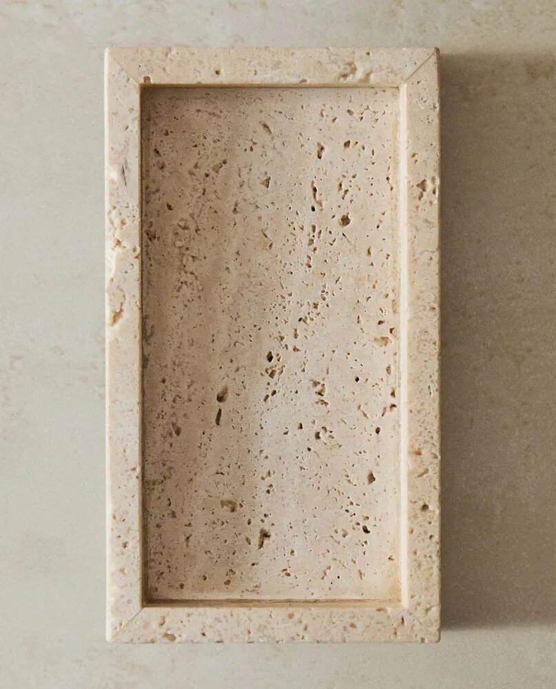 ZARA HOME Мыльница "BEIGE MARBLE"