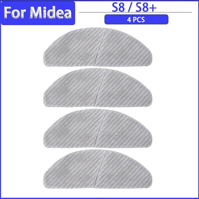 Комплект из 15 силиконовых щеток и фильтров для Midea S8+ 4 Mop