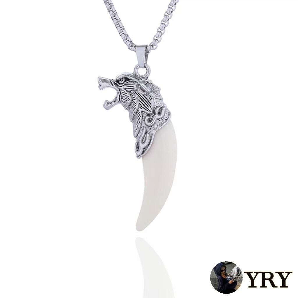 Славянский оберег Волчий Клык (натуральный) магический кулон амулет Зуб Волка