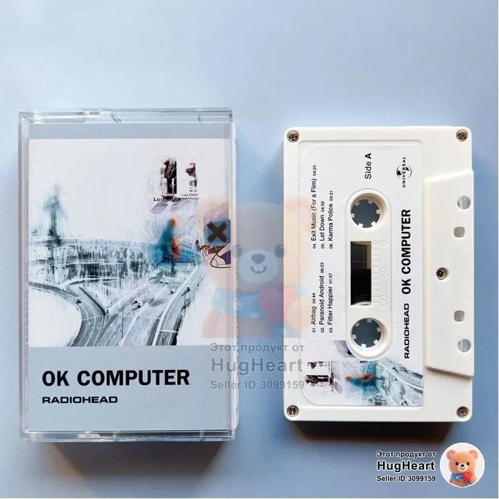 Кассета Radiohead - OK Computer - Audio MC (кассета) Импортное издание в Jewel Case