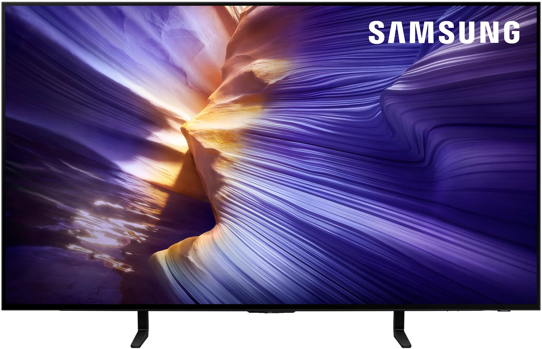 Телевизор Samsung QE48S90FAEXRU черный, 48", OLED, 4K Ultra HD, смарт ТВ, Tizen OS