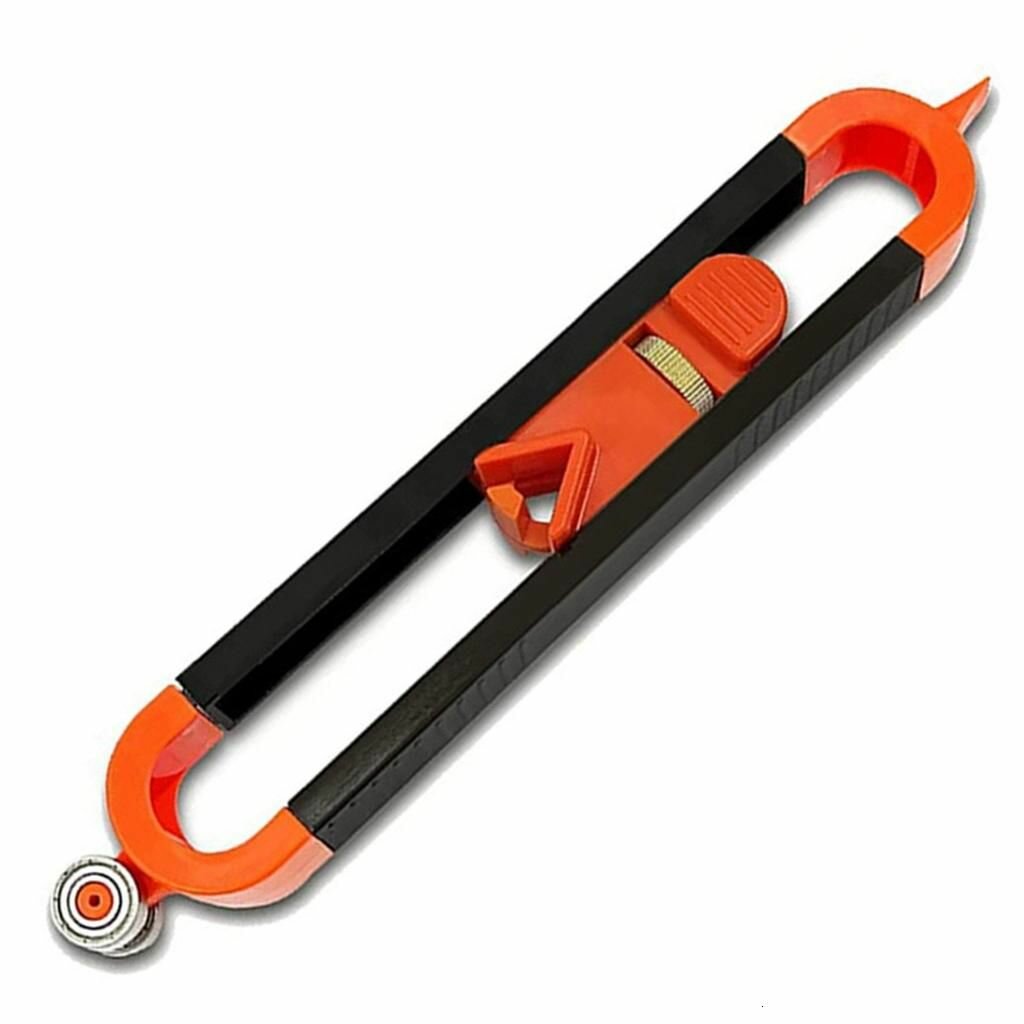 Пластиковая измерительная линейка профиля, контурный шаблон, радиусомер