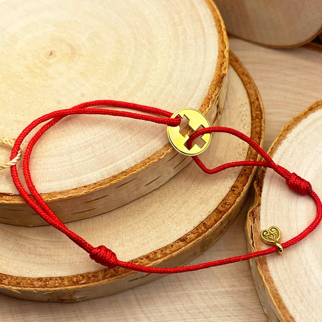 Браслет-нить, серебро, 925 проба, чернение, золочение