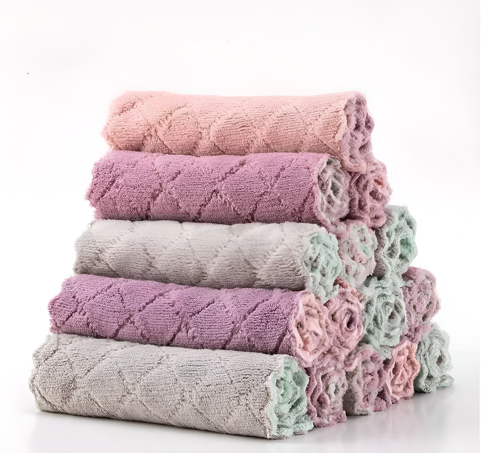 Тряпка для уборки универсальная 20 штук, тряпка для кухни, для дома, для ванны, тряпка из микрофибры