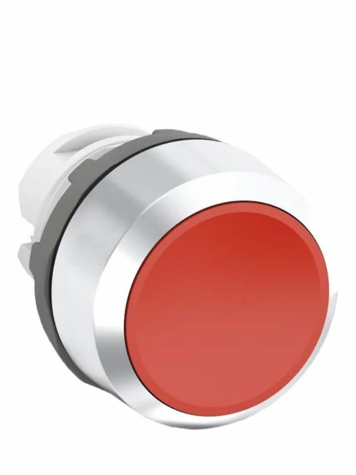 Кнопка MP1-20R без фикс. без подсветки красн. ABB