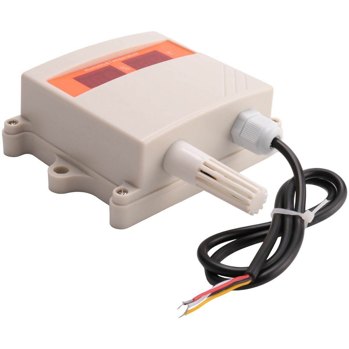 Датчик температуры и влажности RS485 Водонепроницаемый светодиодный д