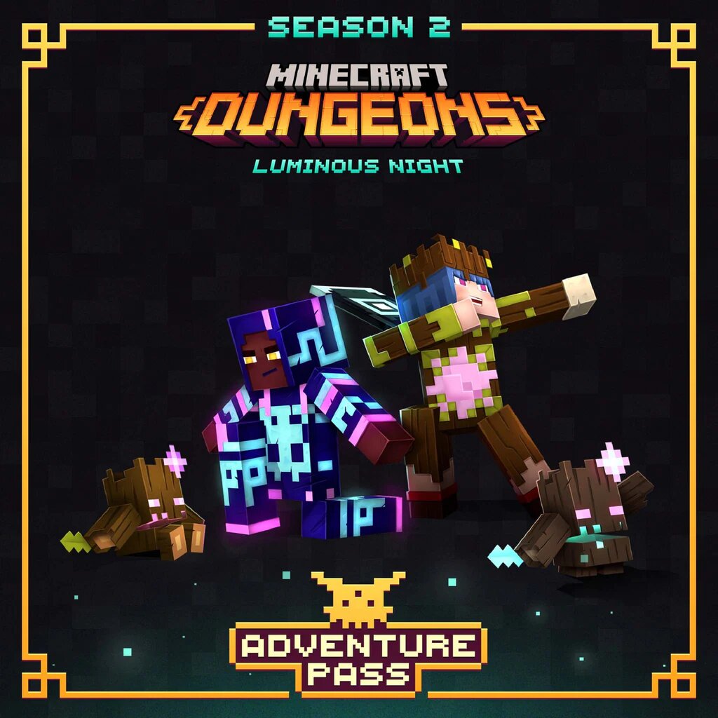 Дополнение Minecraft Dungeons: Luminous Night Adventure Pass, цифровое издание PlayStation 4, регион Турция / код пополнения баланса