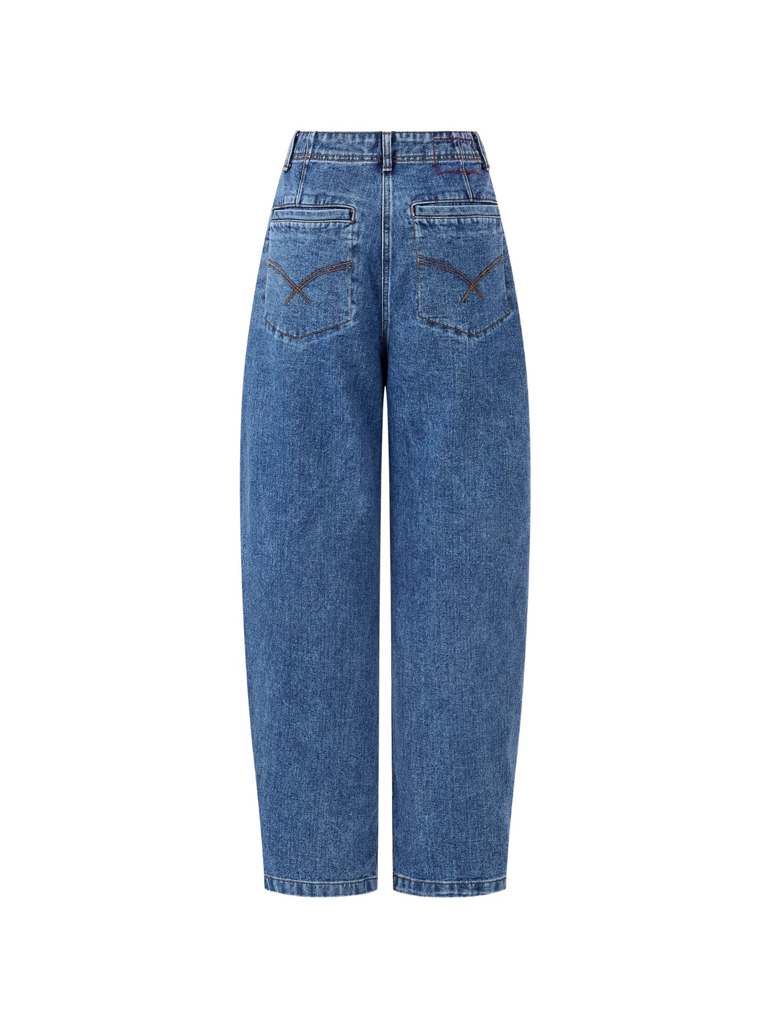 Брюки STUDIO TOMBOY Pocket denim trousers, размер M, синий — фото 1