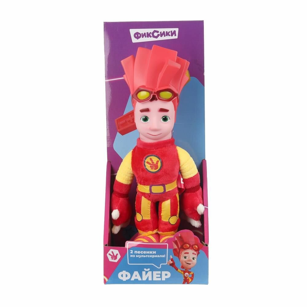 Озвученная мягкая игрушка Файер , Фиксики 27см