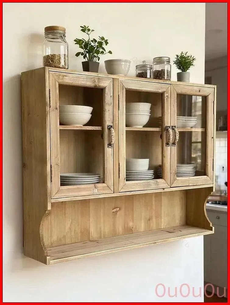 Полка Настенная Прямая, 75х15х58 см, 1 шт.