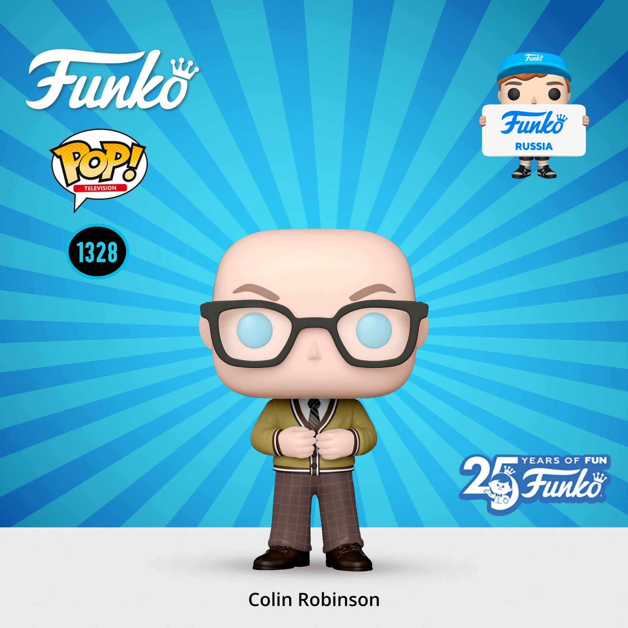 Фигурка Funko POP! TV What We Do in the Shadows Colin Robinson/ Фанко ПОП по мотивам серила Чем мы заняты в тени