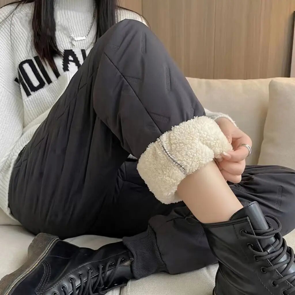 Брюки утеплённые