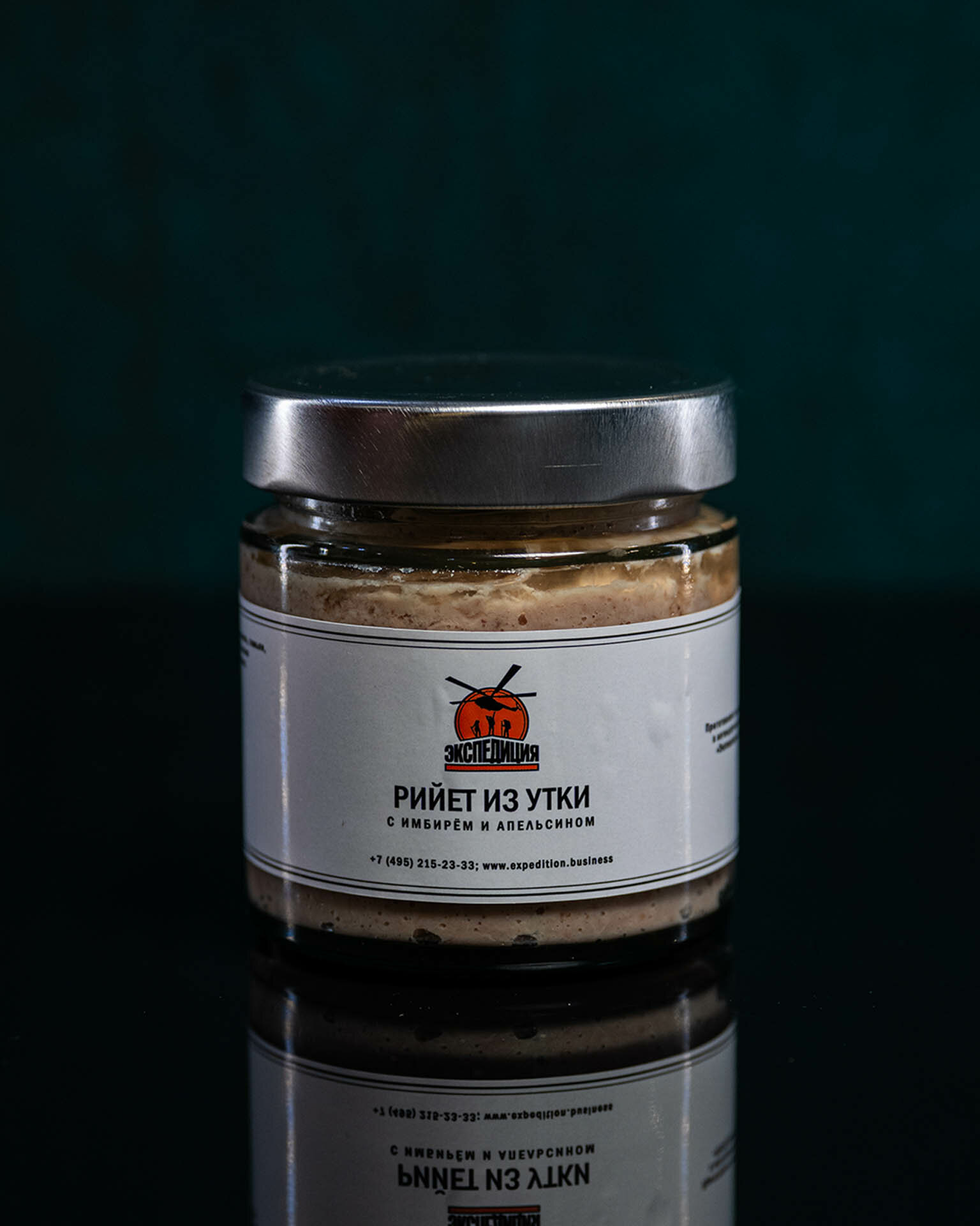 Рийет из утки 180г, премиум, приготовлен вручную, 100% натуральный