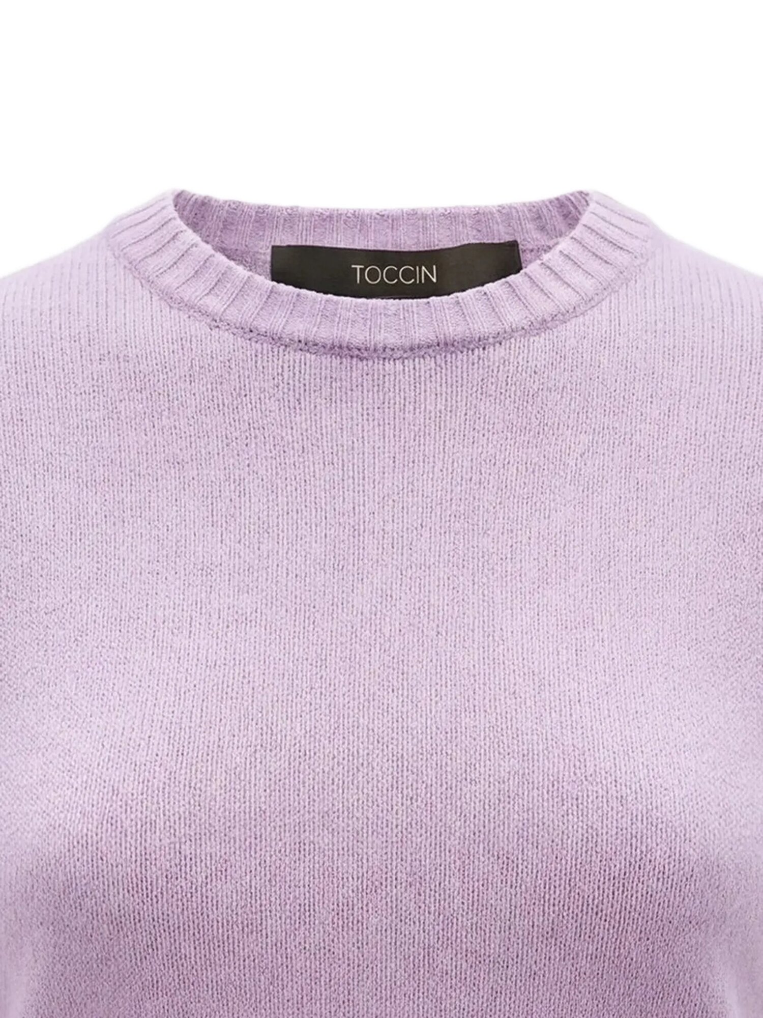 Свитер TOCCIN Elsie short-sleeve sweater, размер XS, , фиолетовый — фото 1
