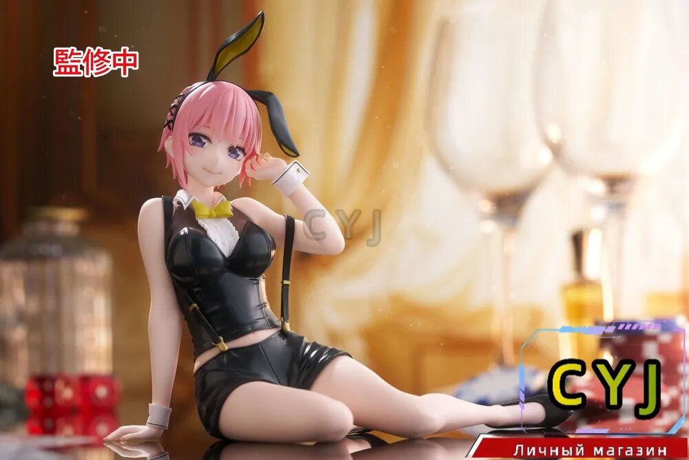 TAiTO Аниме Фигура/The Quintessential Quintuplets Desktop Cute Nakano Ichika Bunny/CYJ