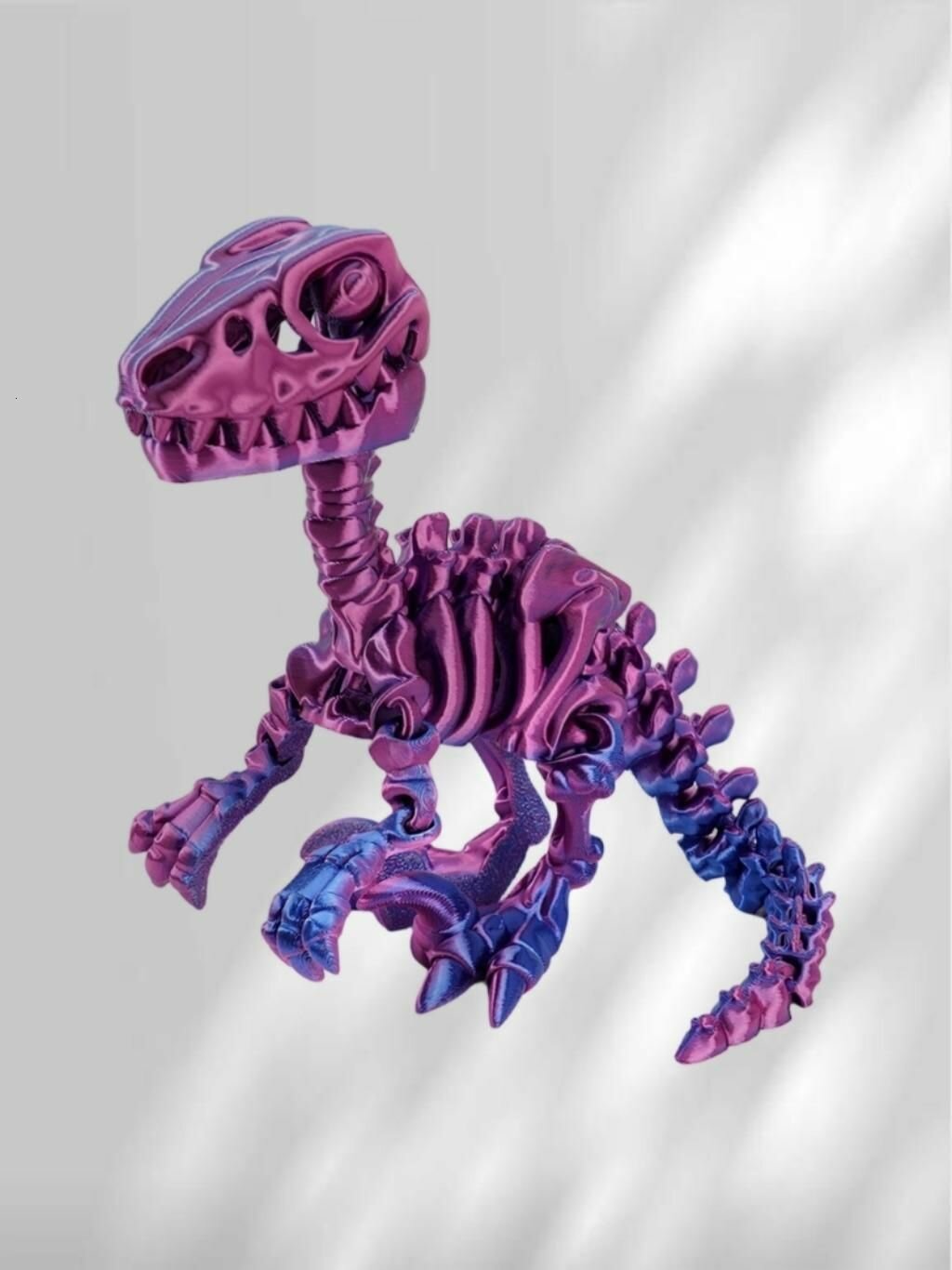 3D-модель скелета динозавра, - про - 9