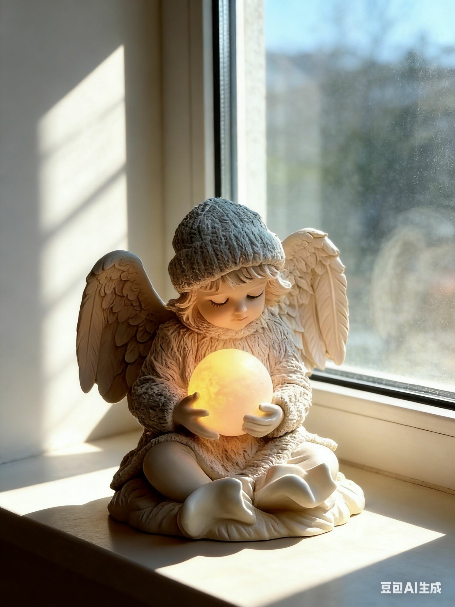 HuteАкриловая подставка --Малыш-ангел--,--Ангелочек-- - Памятный сувенир,2D