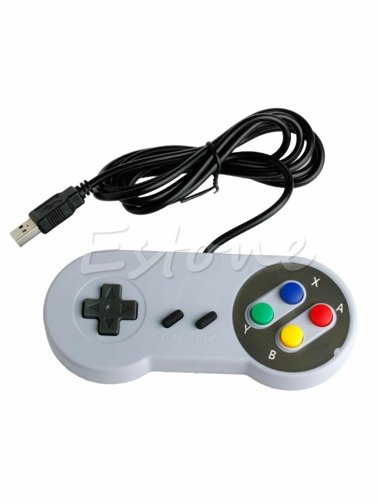 Ретро USB-суперконтроллер, геймпад, джойстик, подходящий для SNES PC/эмулятора NES GamePad
