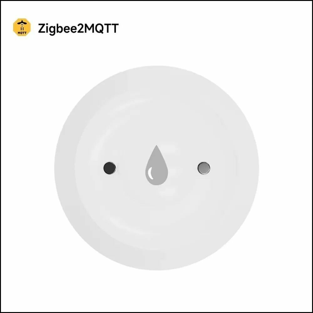 Датчик погружения в воду Tuya ZigBee 3.0 2MQTT, датчик протечки Smart Life, сигнализация подключения к водопроводу, помощник Home Assistant, детектор протечки воды Z2M