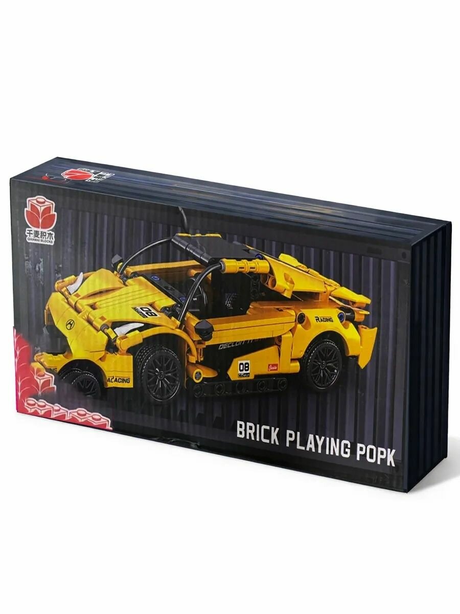 Конструктор Спортивный автомобиль Acura, 368 деталей, совместим с лего и Lego Technic Техник