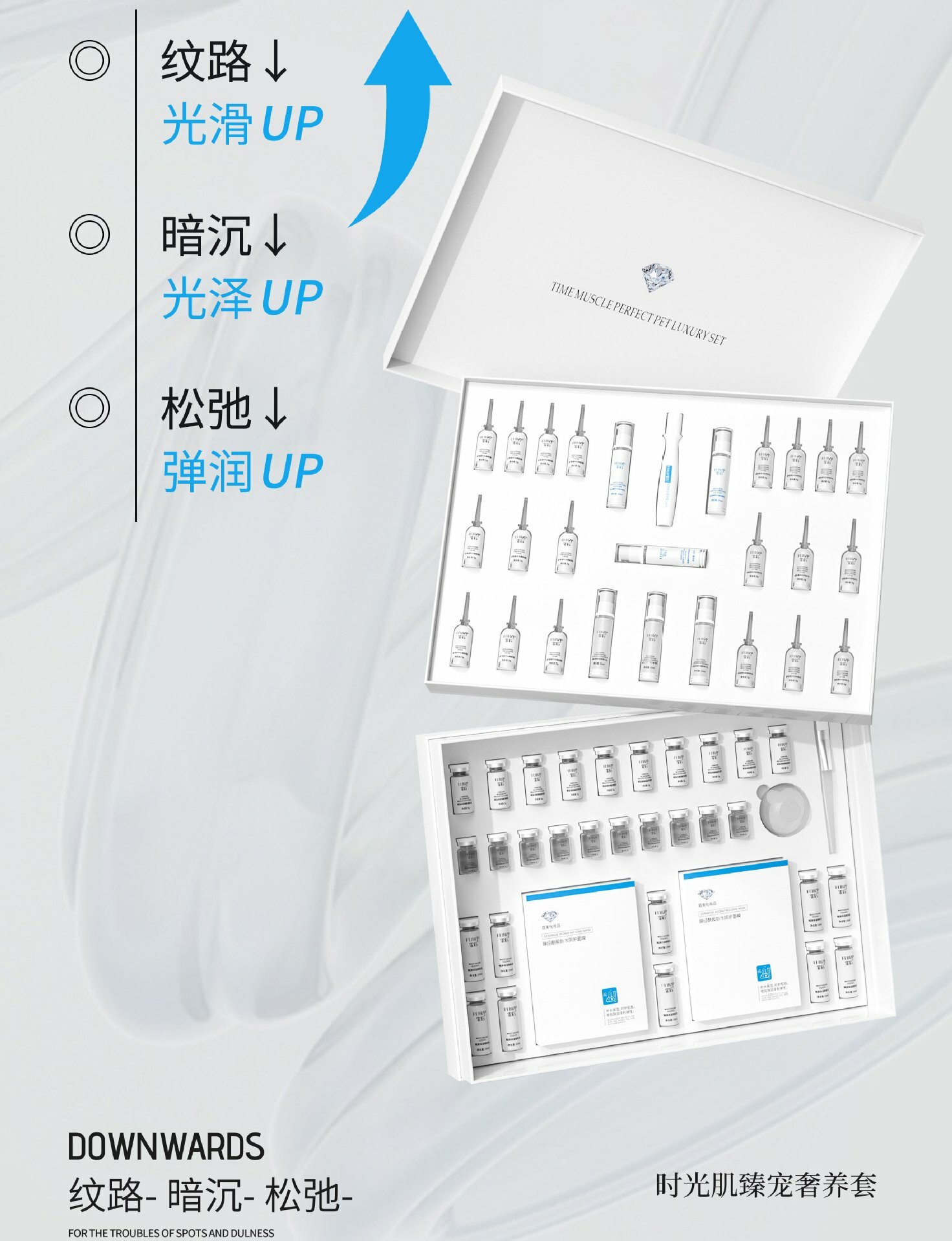 Набор для ухода за лицом Huaxi Bio-Institute недоступен для покупки онлайн. Набор лиофилизированного порошка для ухода и восстановления кожи предназначен исключительно для использования в больницах.