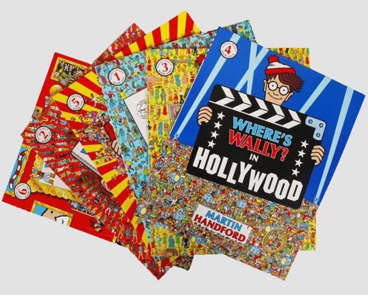 Виммельбух Найди и покажи Где Волли Where’s Wally 1 книга Автор Хэндфорд Мартин Walker Books