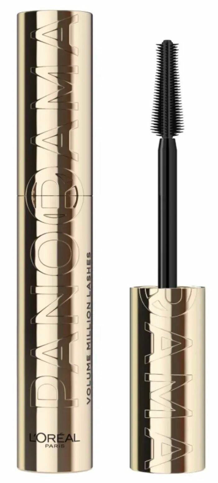 Тушь для ресниц PANORAMA для панорамного объема и удлинения, черная, 9.4 мл