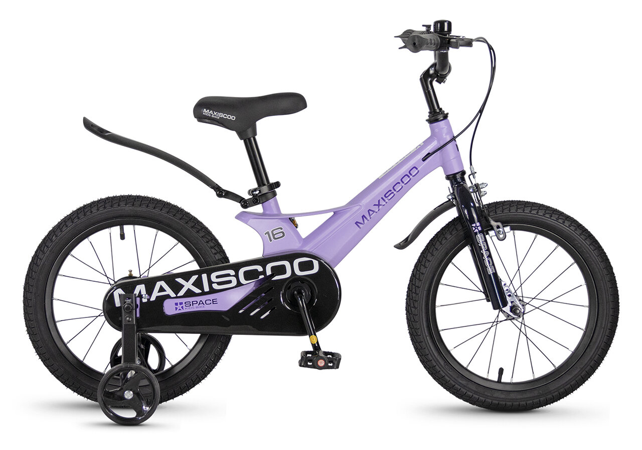 Детский велосипед Maxiscoo Space Standart 16' (2026) 16 Фиолетовый (100-115 см)