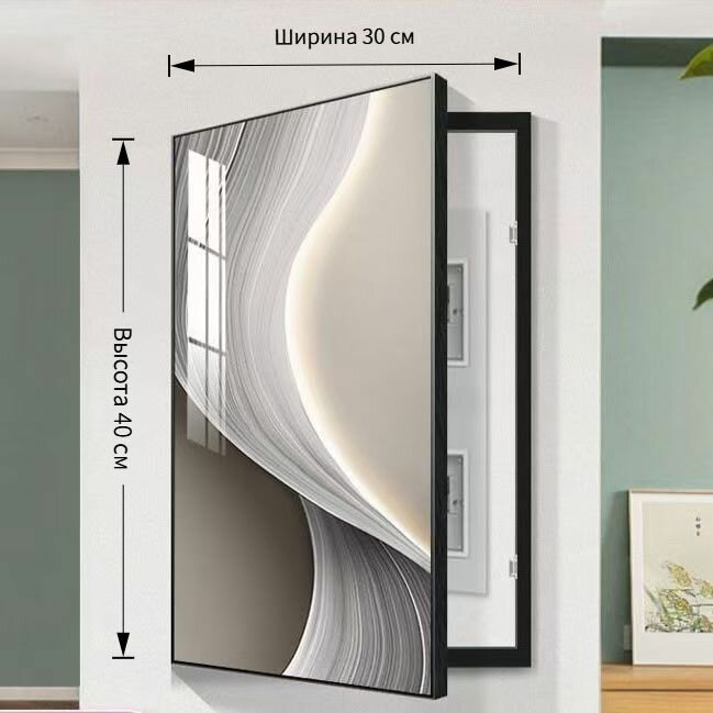 Защитная панель для электрощита 30x40 см