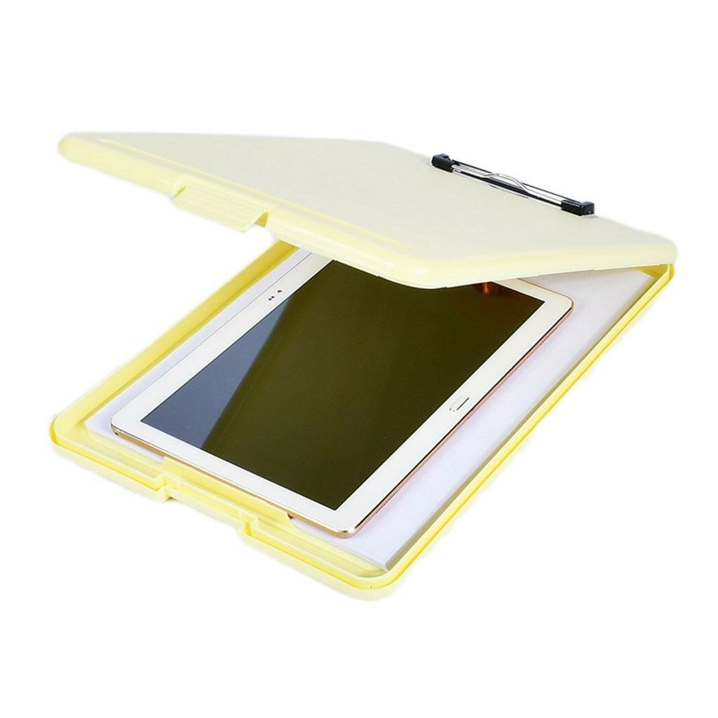 Водонепроницаемый файл-кейс 2-в-1 с планшетом, Макароны желтые