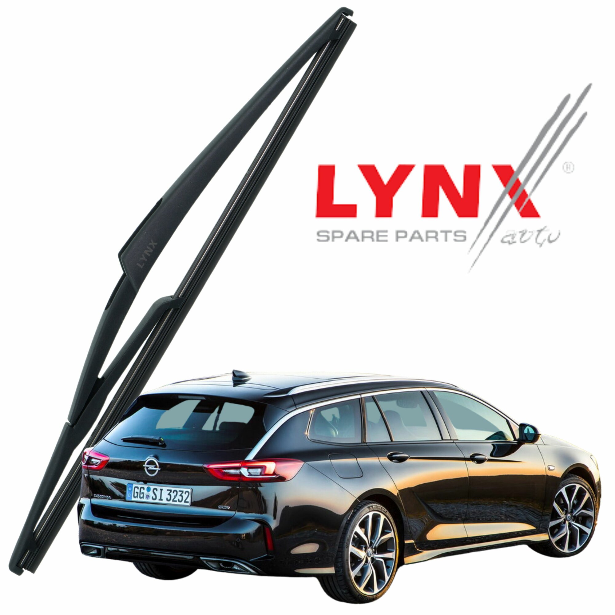 Дворник задний Opel Insignia Sports Tourer / Опель Инсигния универсал 2009 2010 2011 2012 2013 2014 2015 2016 2017 Щетка стеклоочистителя задняя, 300мм