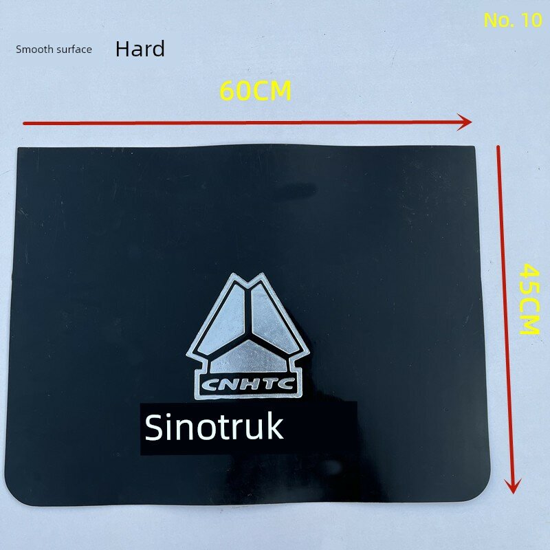 Резиновая накладка на брызговик для грузовика, 60см x 45см, прочный толстый материал, универсальная посадка для тяжелых