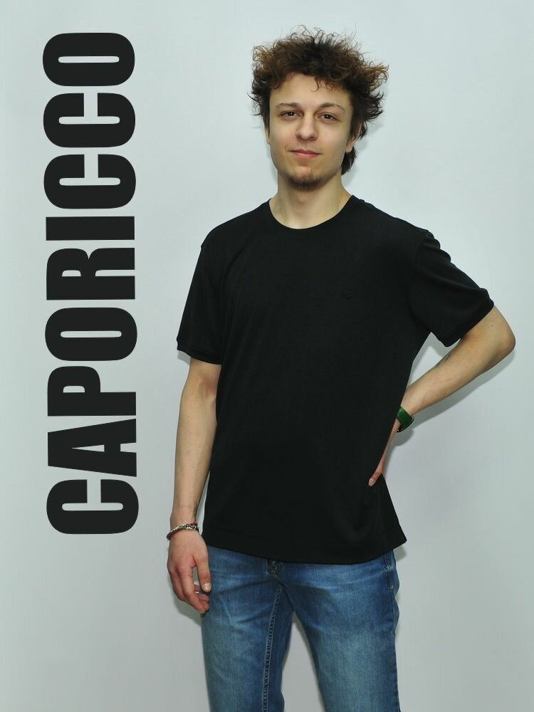 Футболка Caporicco M-K-20069-SIYAH