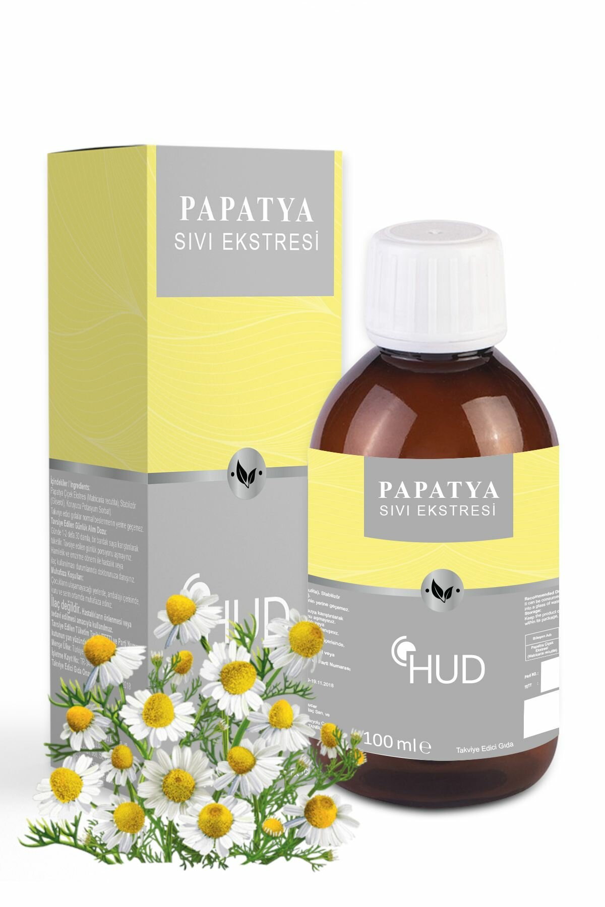 Экстракт ромашки, растительный сироп натуральный, 100 мл