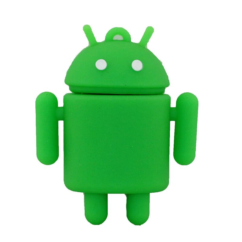 USB-флешка Aoneiptx Робот 4-256 ГБ Зеленый, 8 ГБ, Green
