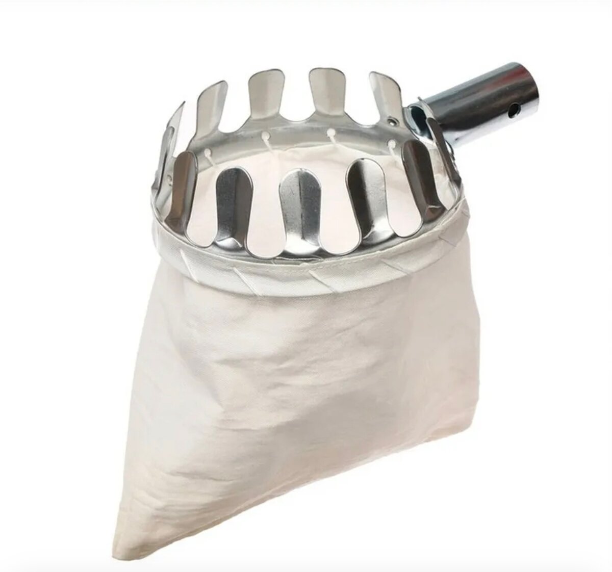 Плодосборник, плодосъемник для сбора фруктов, яблок, груш, персиков и слив с мешком