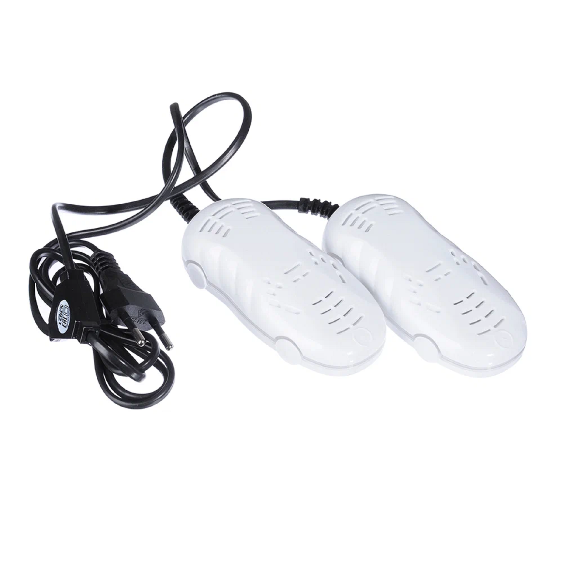 Электросушилка для детской обуви, мощность 12W, пластиковая, белая