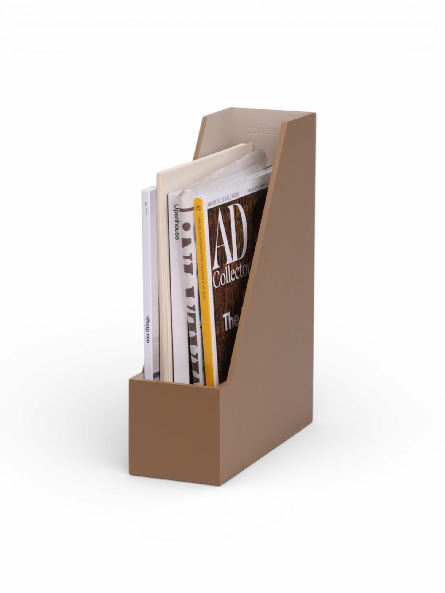 Лоток для бумаг вертикальный A41 Duo, цвет золотисто-коричневый