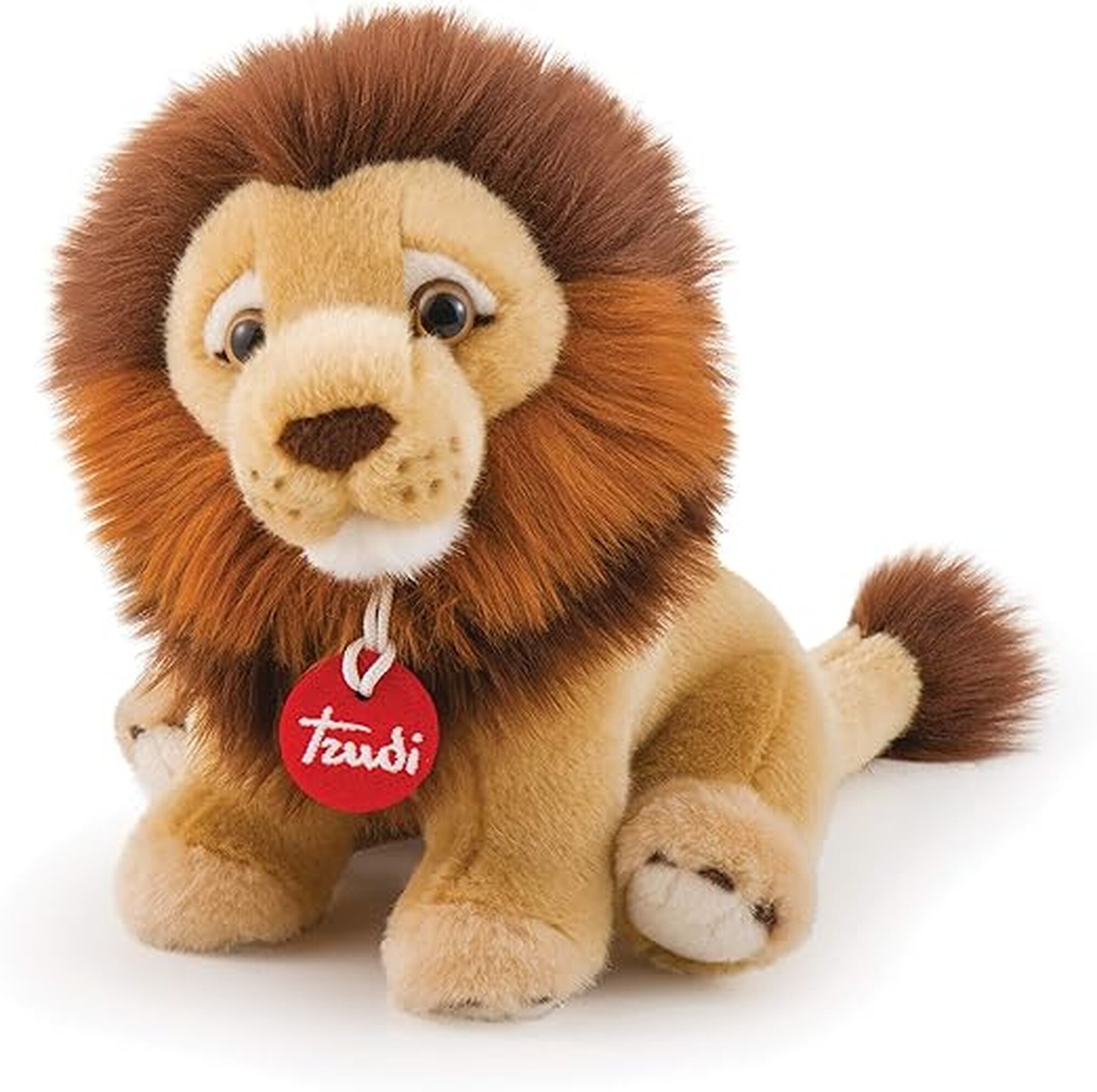Мягкая игрушка Trudi - Плюшевый мягкий лев Нарцис, 25 см - TUD27541