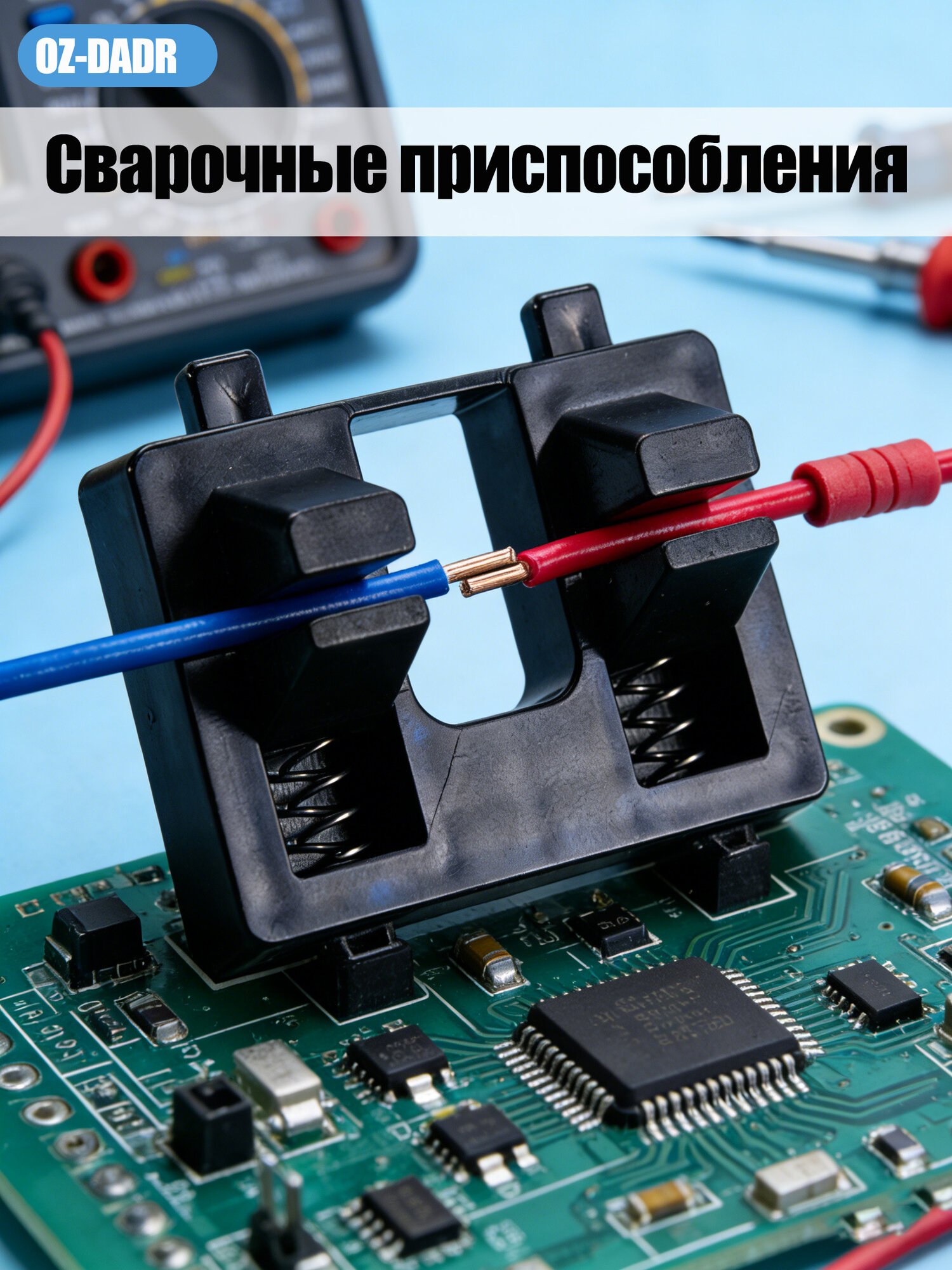 Сварочный кондуктор / и держатель для пайки проводов / электроники Фиксатор ремонта / DIY инструмент мастерской