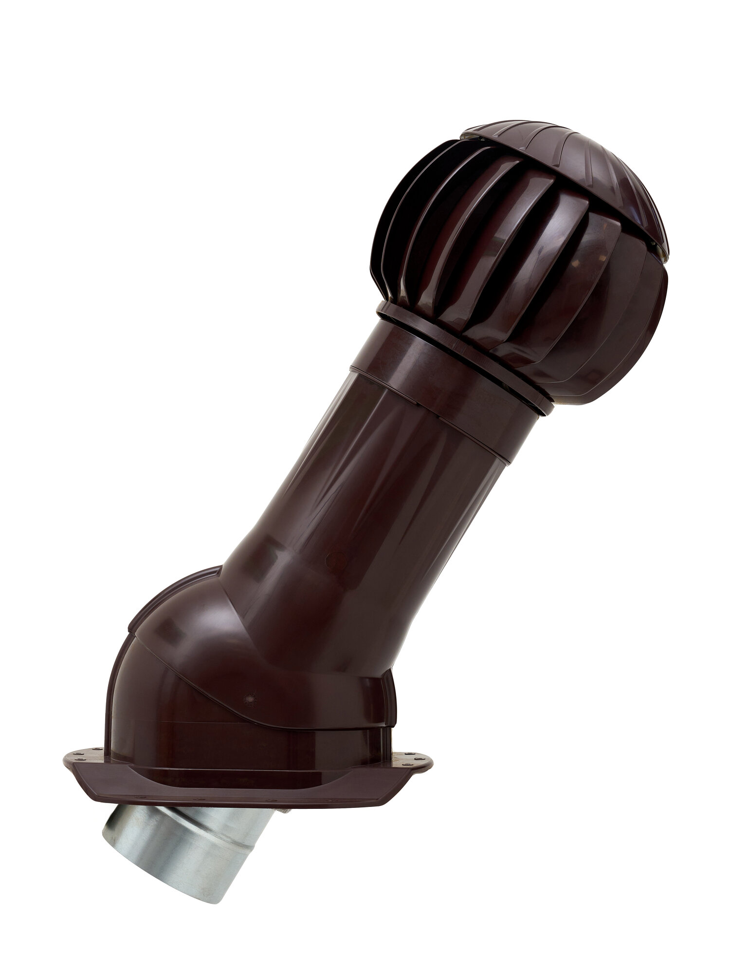 GERVENT Система вентиляции GERVENT Quadro Profi "Каскад", вытяжная, бесшумная, ABS-пластик, коричневая