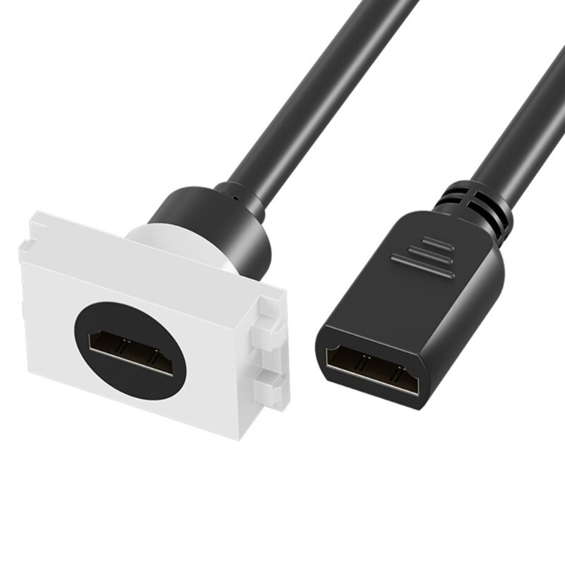 (1 шт.) Панель для HDMI 4K мама на мама, прямая установка для трансляции - 25 см