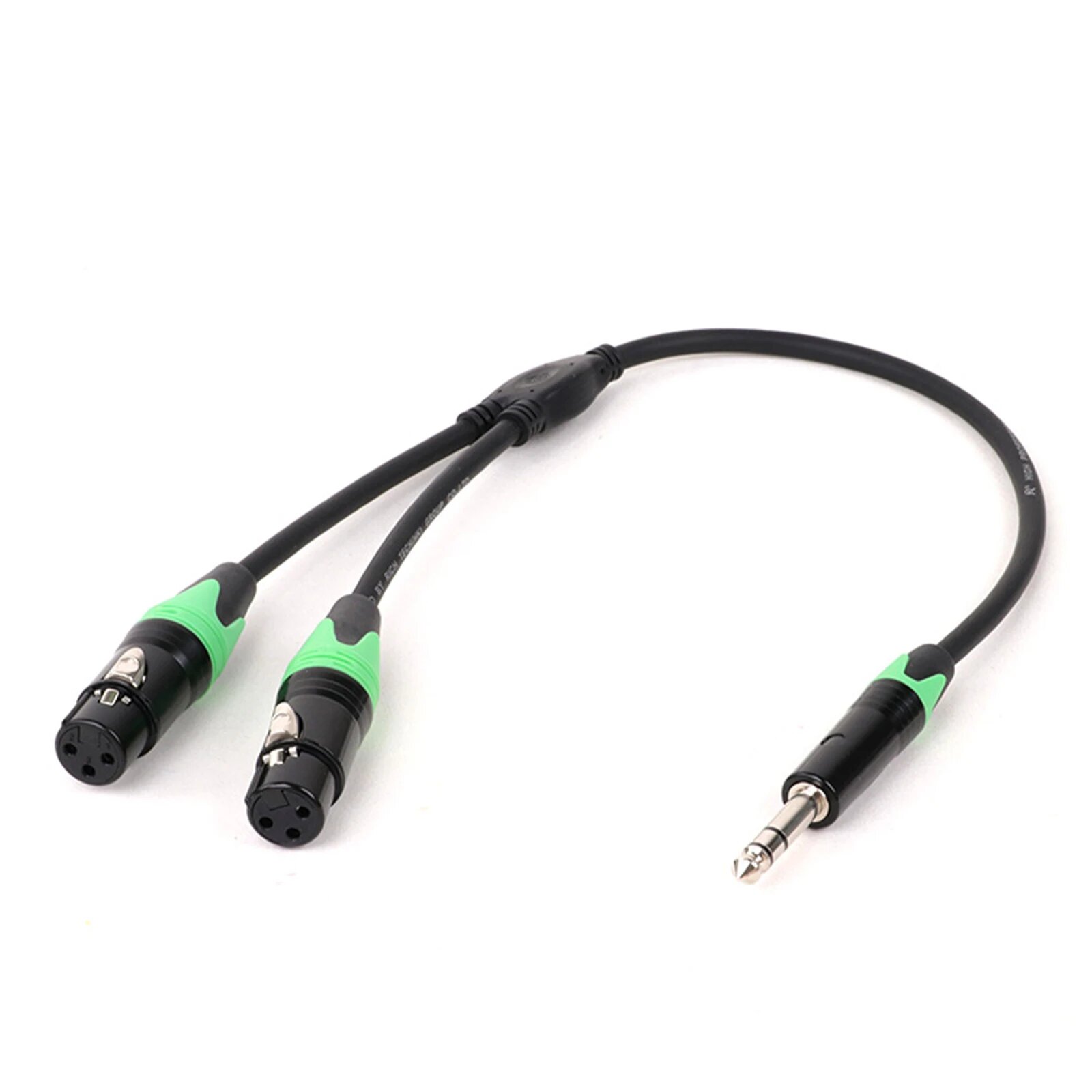 Кабель 6,5 мм TRS на 2 XLR